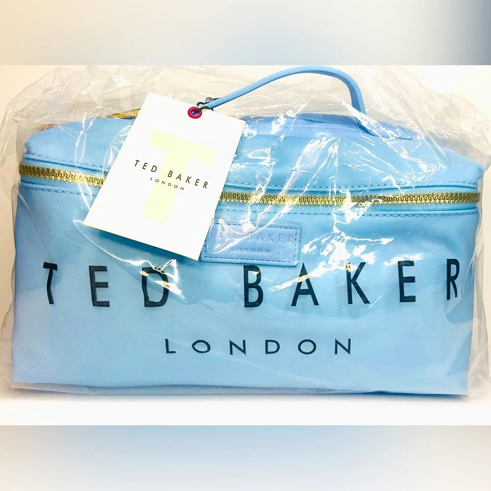 Ted Baker | Accessories | 29 Ted Baker Cosmetic Pouch Multi Zipper ...